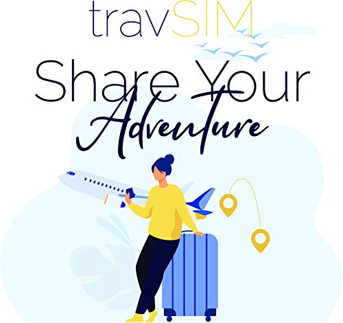 travSIM USA SIM Card (Lycamobile SIM Card) Valid for 30 Days β 6GB 3G 4G LTE Mobile Data - United States Lycamobile US SIM Card (Unlimited USA & International Calls & Texts)