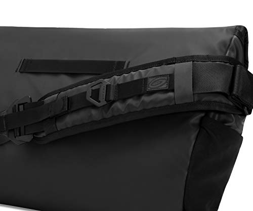TIMBUK2 Especial Stash Messenger Bag, Jet Black, Large