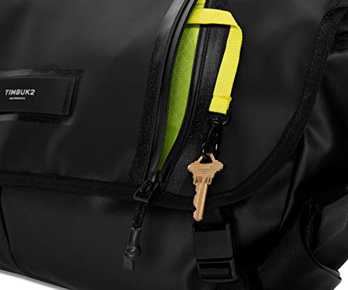 TIMBUK2 Especial Stash Messenger Bag, Jet Black, Large