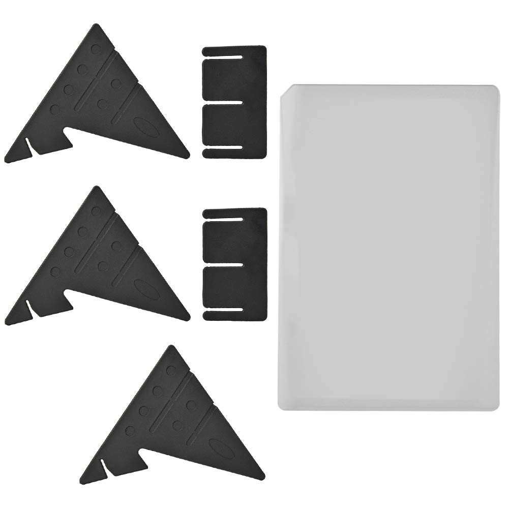 Drawing Projector, Drawing Board, IP65 Stencil Board Light Box Tracing Drawing Board Art Drawing Supplies Sketch Mirror Reflection Phone Dimming with 5 Brackets