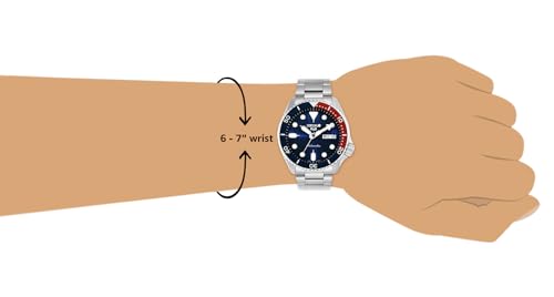 Seiko Men's Analogue Automatic Watch with Stainless Steel Strap SRPD53K1