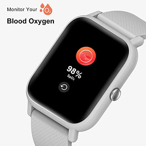 Fitness Tracker 2024 (Answer/Make Call),Smart Watch with 24/7 Heart Rate Blood Oxygen Monitor,Sleep Tracker,100+ Sports Modes,Pedometer,IP68 Waterproof Activity Trackers for Android&iPhone Women Men