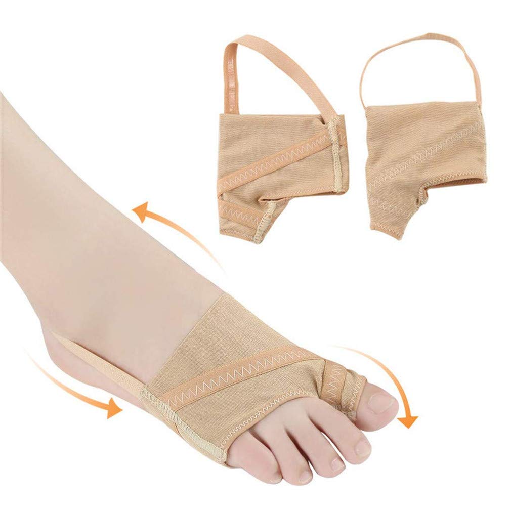 Toe Splints Corrective Socks, Day Night Hallux Valgus Bunion Brace Straightener, Toe Arthritis Pain Relief Hammer Overlapping Big Bones Orthopedic Cushioned Soft Silicone Sleeve Wrap (S)