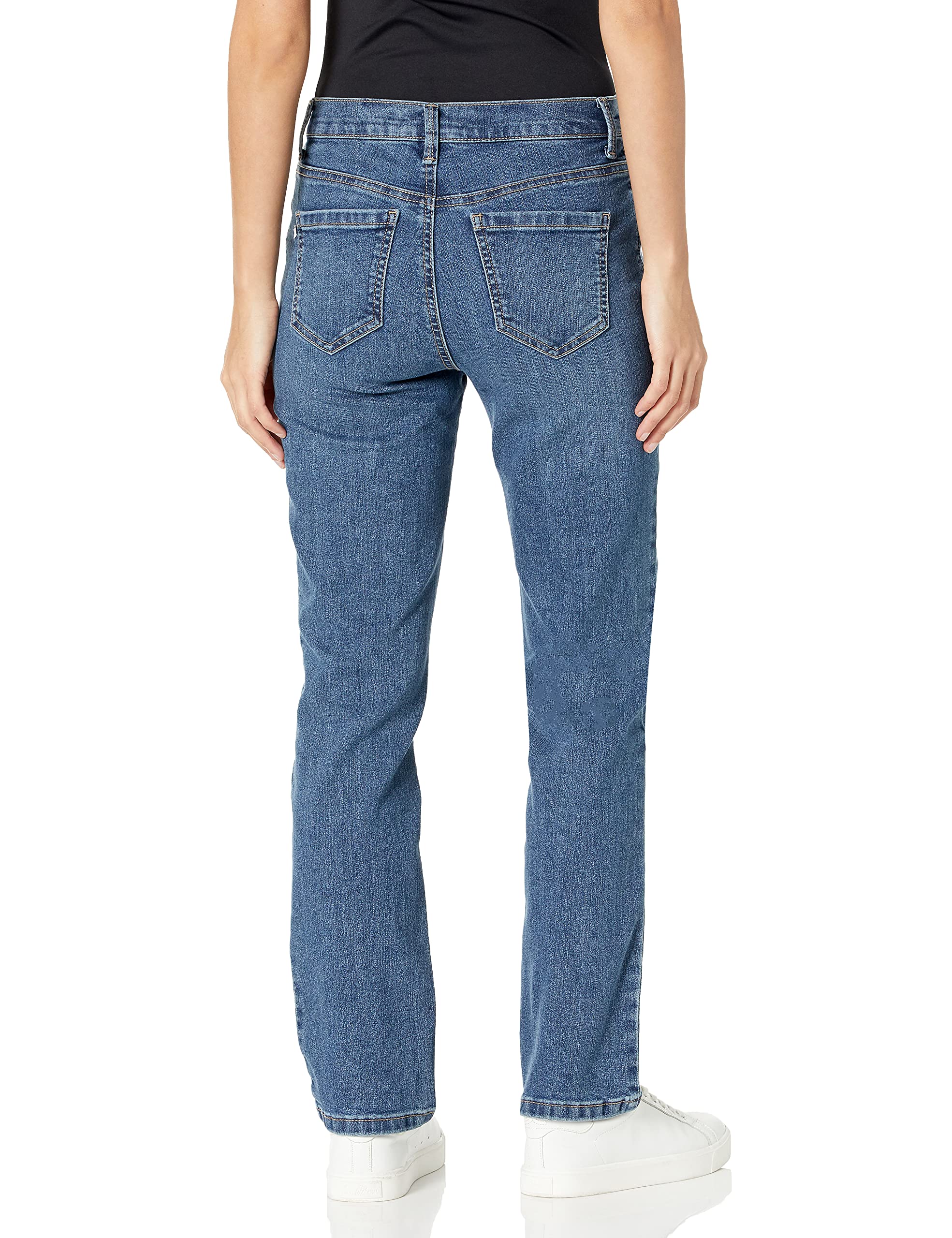 Gloria Vanderbilt womens Classic Amanda High Rise Tapered Jeans, Hartford - Whis, 14 Petite US