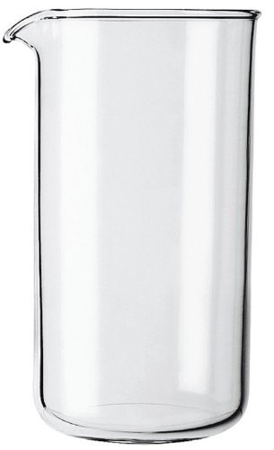 GROSCHE Standard Universal design French Press Replacement Glass Beaker French Press Coffee makers (1000 ml / 34 oz / 8 demitasse cup carafe) Fits Most Brands