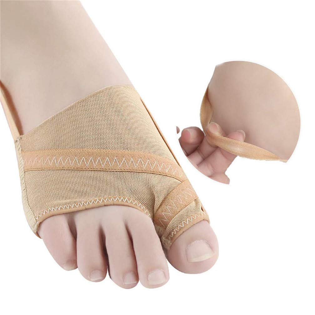 Toe Splints Corrective Socks, Day Night Hallux Valgus Bunion Brace Straightener, Toe Arthritis Pain Relief Hammer Overlapping Big Bones Orthopedic Cushioned Soft Silicone Sleeve Wrap (S)