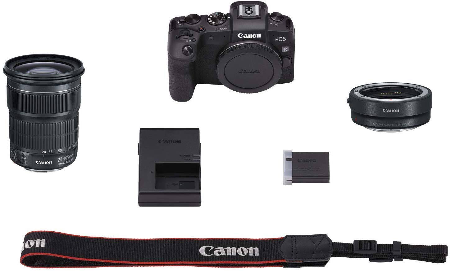 Canon EOS RP Mirrorless Digital Camera with 24-105mm Lens (International Model)