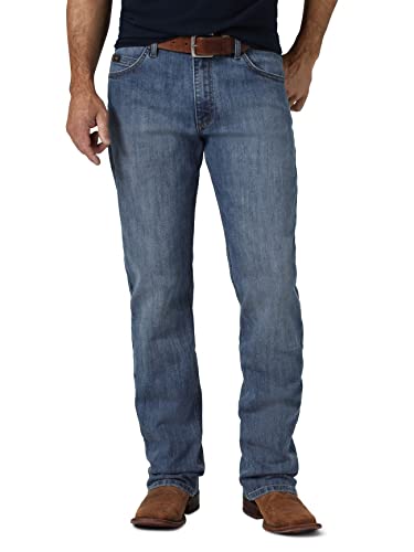Wrangler Men's 20X Competition Active Flex Slim Fit Jean, Overcast, 35W x 32L
