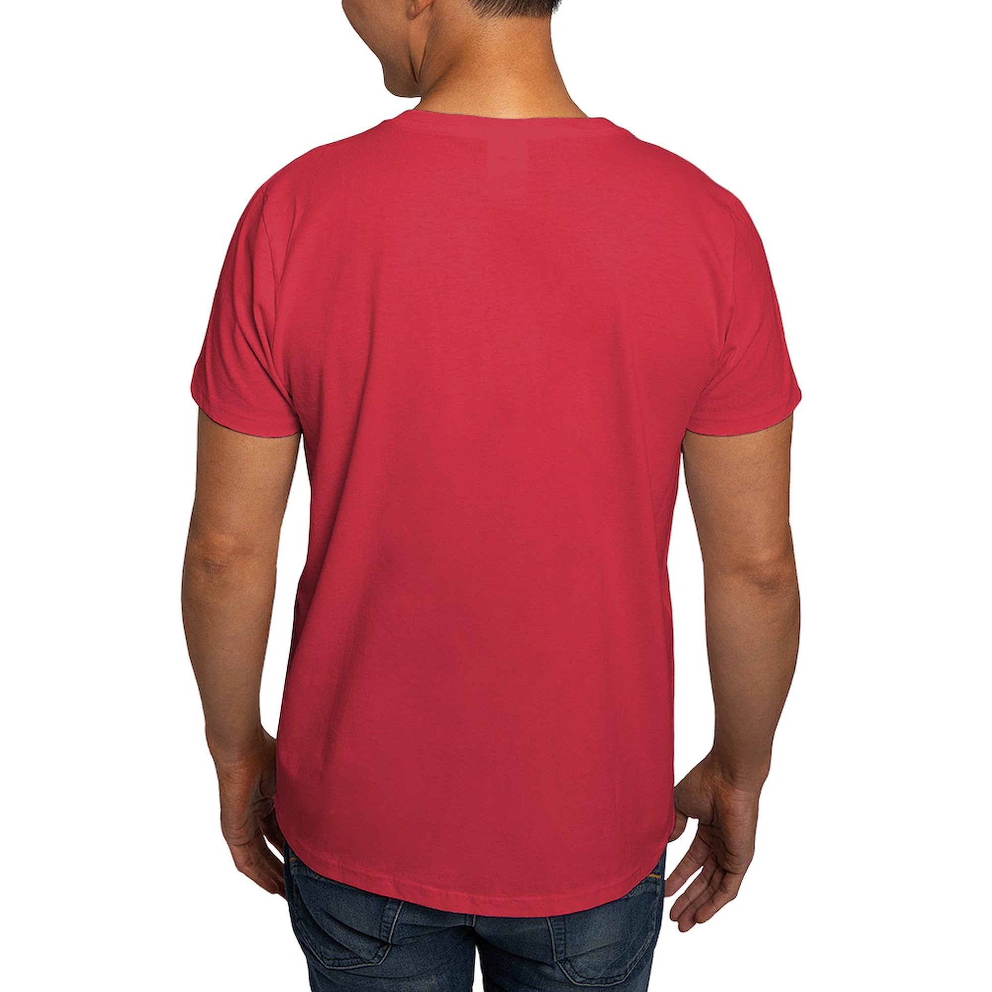 CafePress Lawn Bowl Dark T Shirt Men's Traditional Fit Dark Casual Tshirt Red