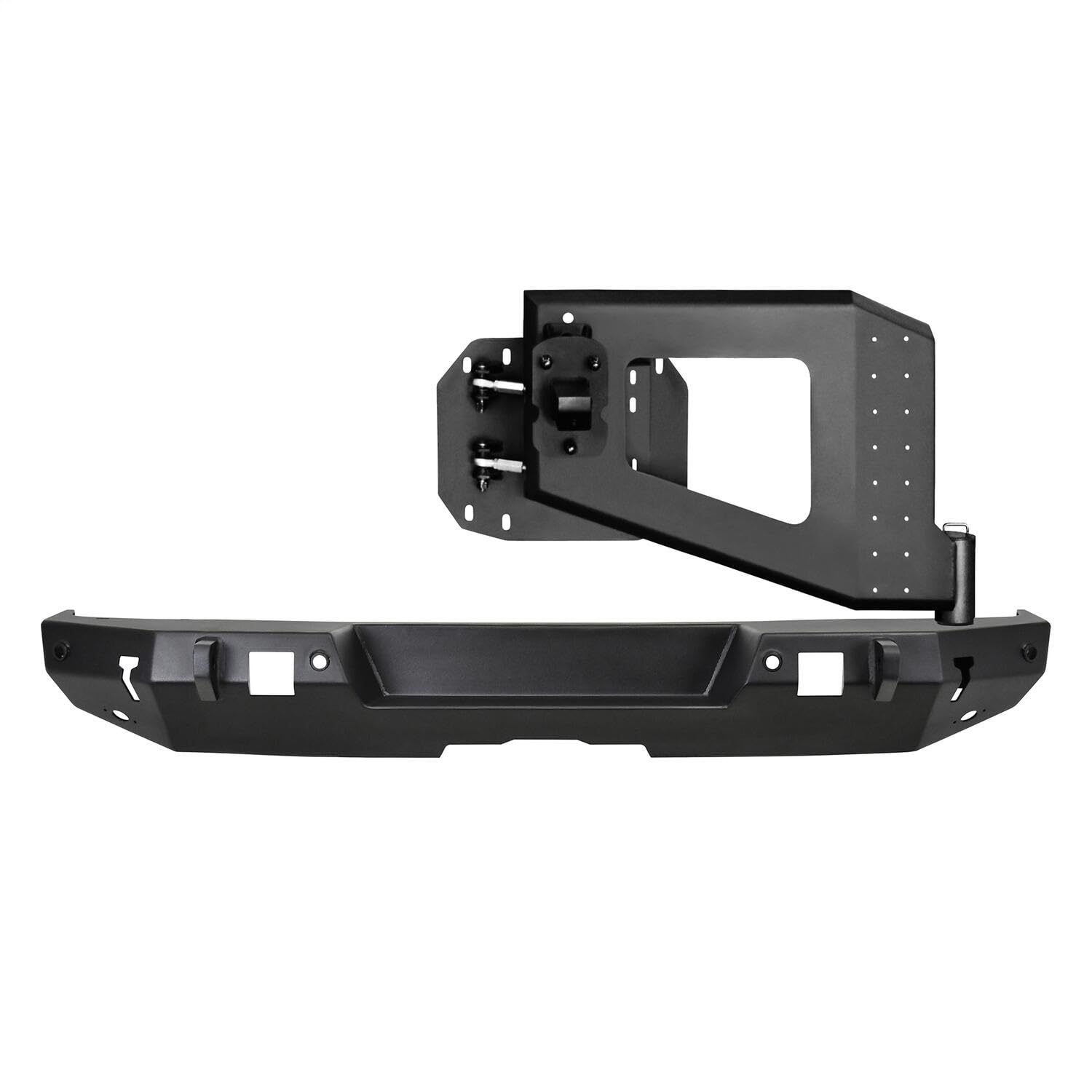 Westin 59-82055 WJ2 Rear Bumper fits 2018-2025 Wrangler JL with Tire Carrier with Sensors