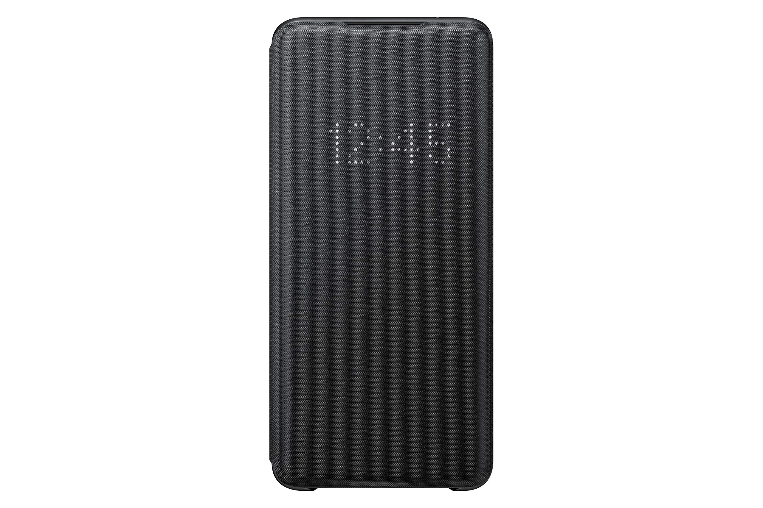 Samsung Galaxy S20 Ultra Case, LED Wallet Cover - Black (US Version)