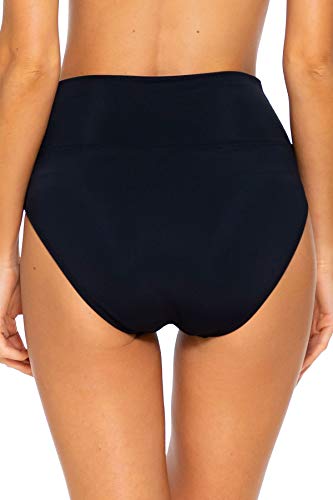 Sunsets Women's Standard Hannah High-Waist Bottoms, Black