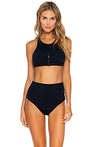 Sunsets Women's Standard Hannah High-Waist Bottoms, Black