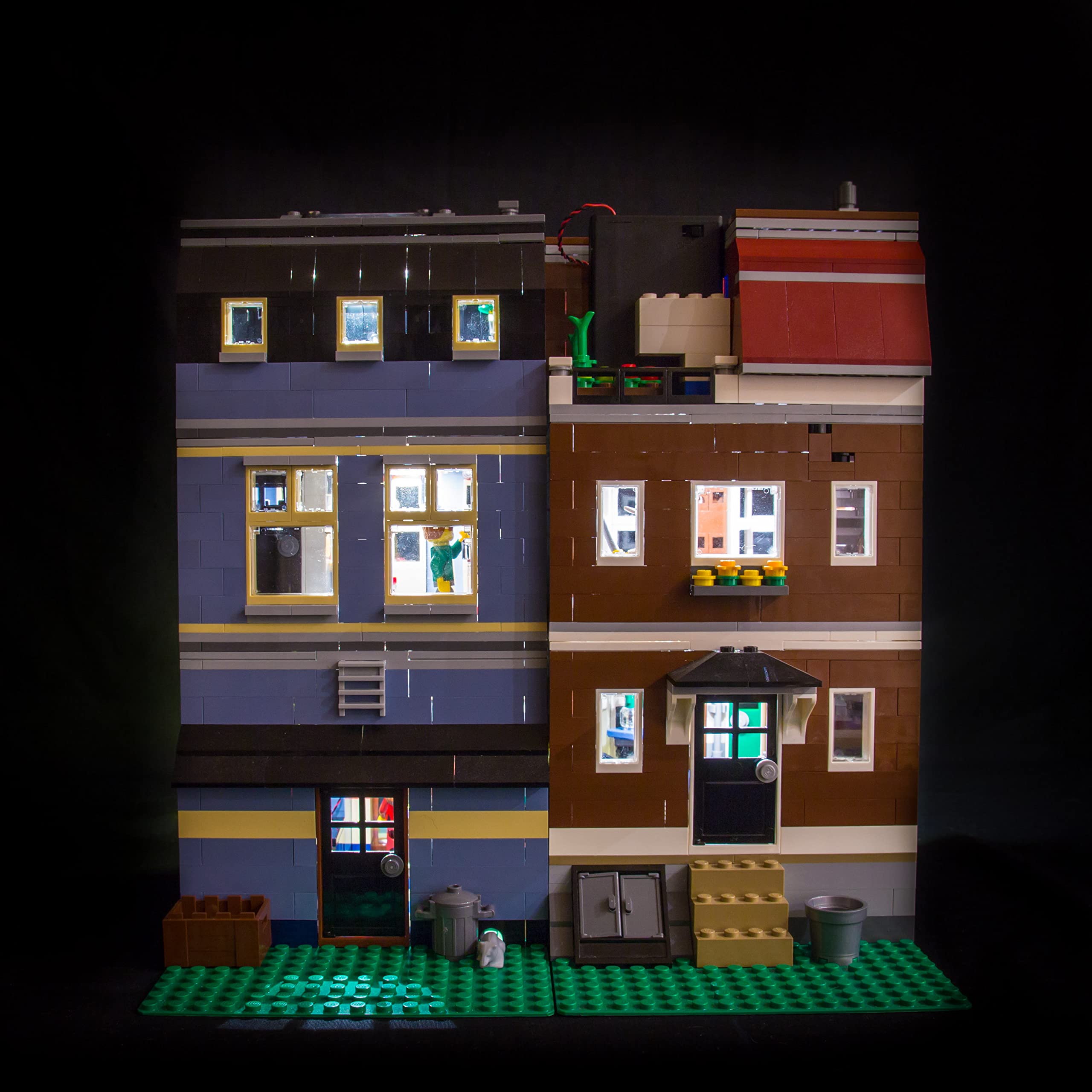 Light My Bricks Light Kit Compatible with Lego Pet Shop 10218 (Set Not Included)