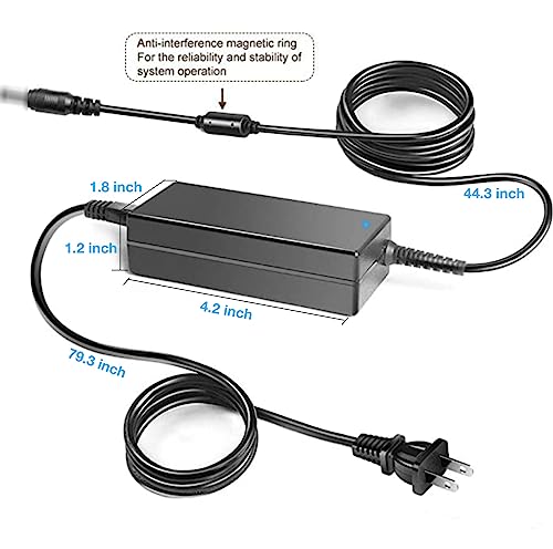 Kircuit AC Adapter for Zebra LP TLP2844PS LP2844PSA Label Thermal Printer Power Supply