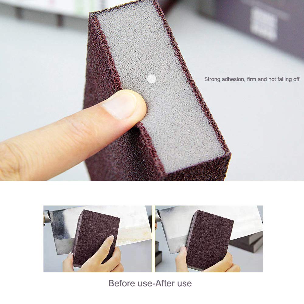 Magical Nano Emery Sponge,Used for Kitchen Cleaning and Bathroom Stains Eraser 10 Pack