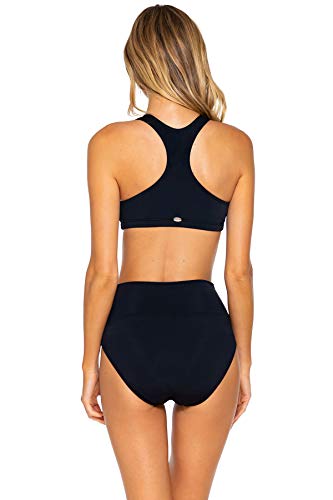 Sunsets Hannah High-Waist Bottoms Black MD (29" Waist)
