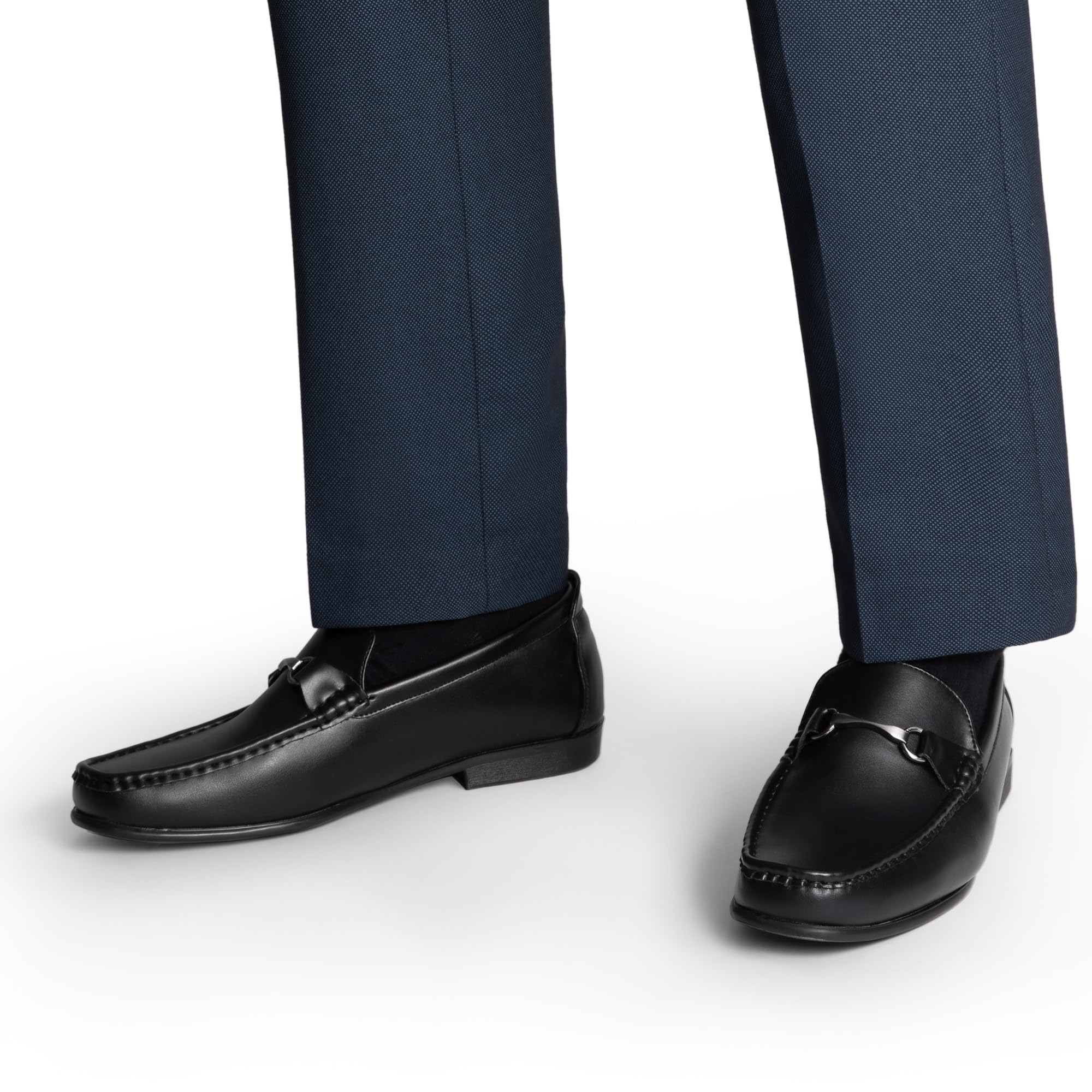Bruno Marc Men's Henry-1 Dress Loafers Slip On Casual Driving Shoes for Men Black/Henry-1 Size 6.5 M US