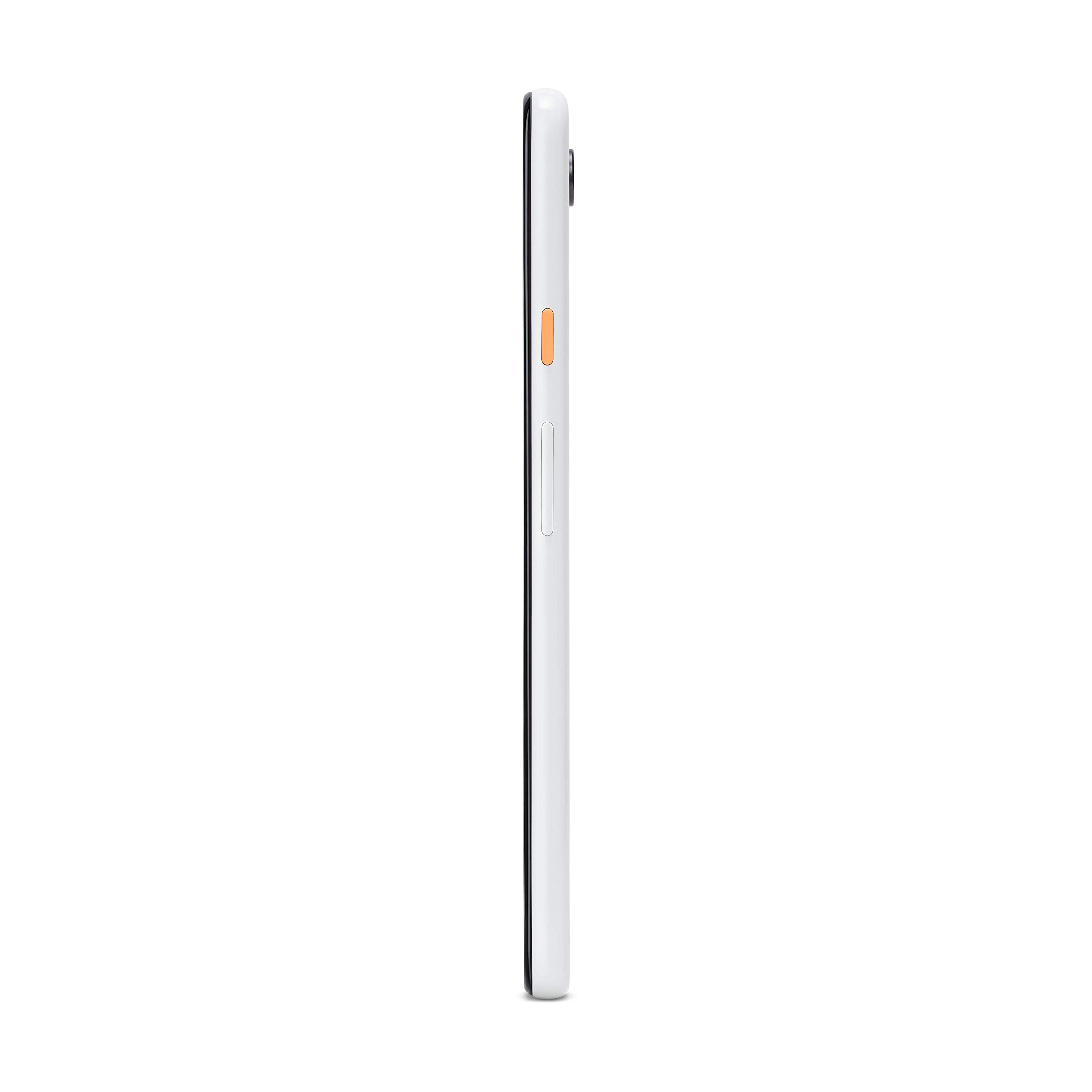 Google Pixel 3A XL (2019) G020B 64GB (6" inch, GSM, 4G/LTE, CDMA) Factory Unlocked Smartphone - International Version (Clearly White) (Renewed)