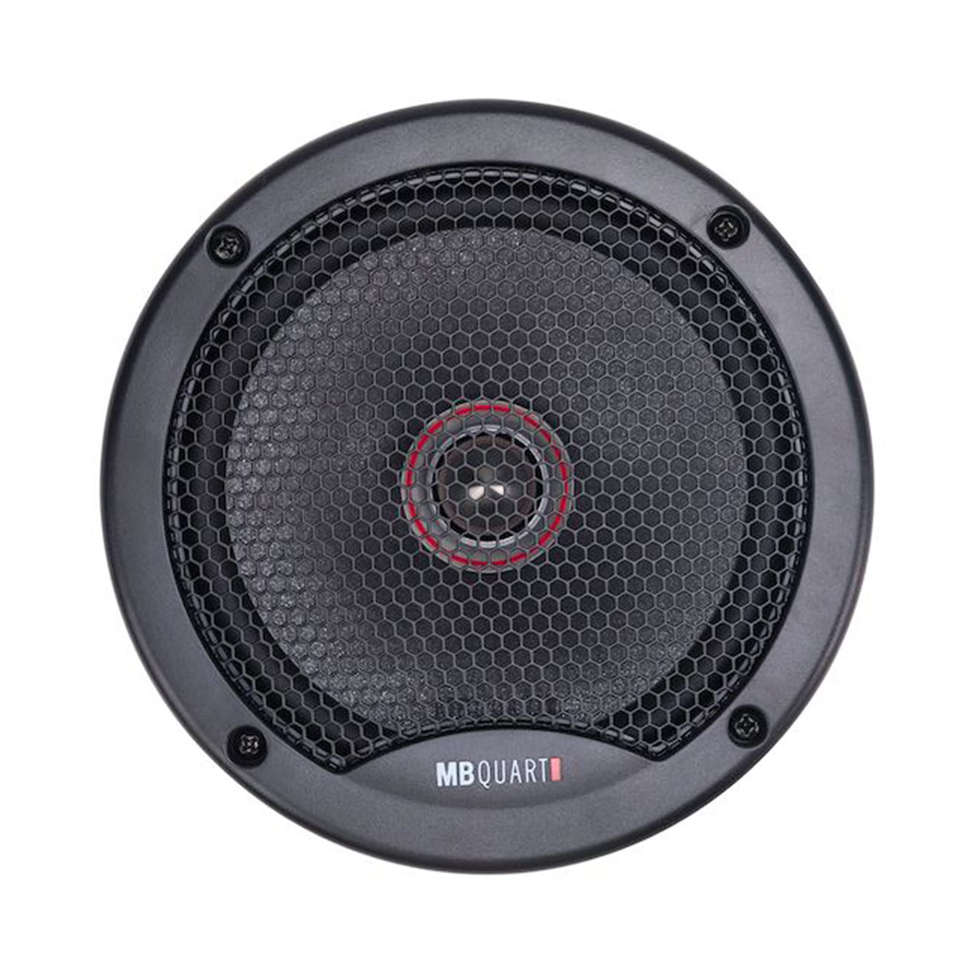 MB Quart PS1-316 Premium 3-Way Component Car Speaker System (Black, Pair) – 6.5 Inch Speaker System, 400 Watt Car Audio, 4 OHMS (Grills Included)
