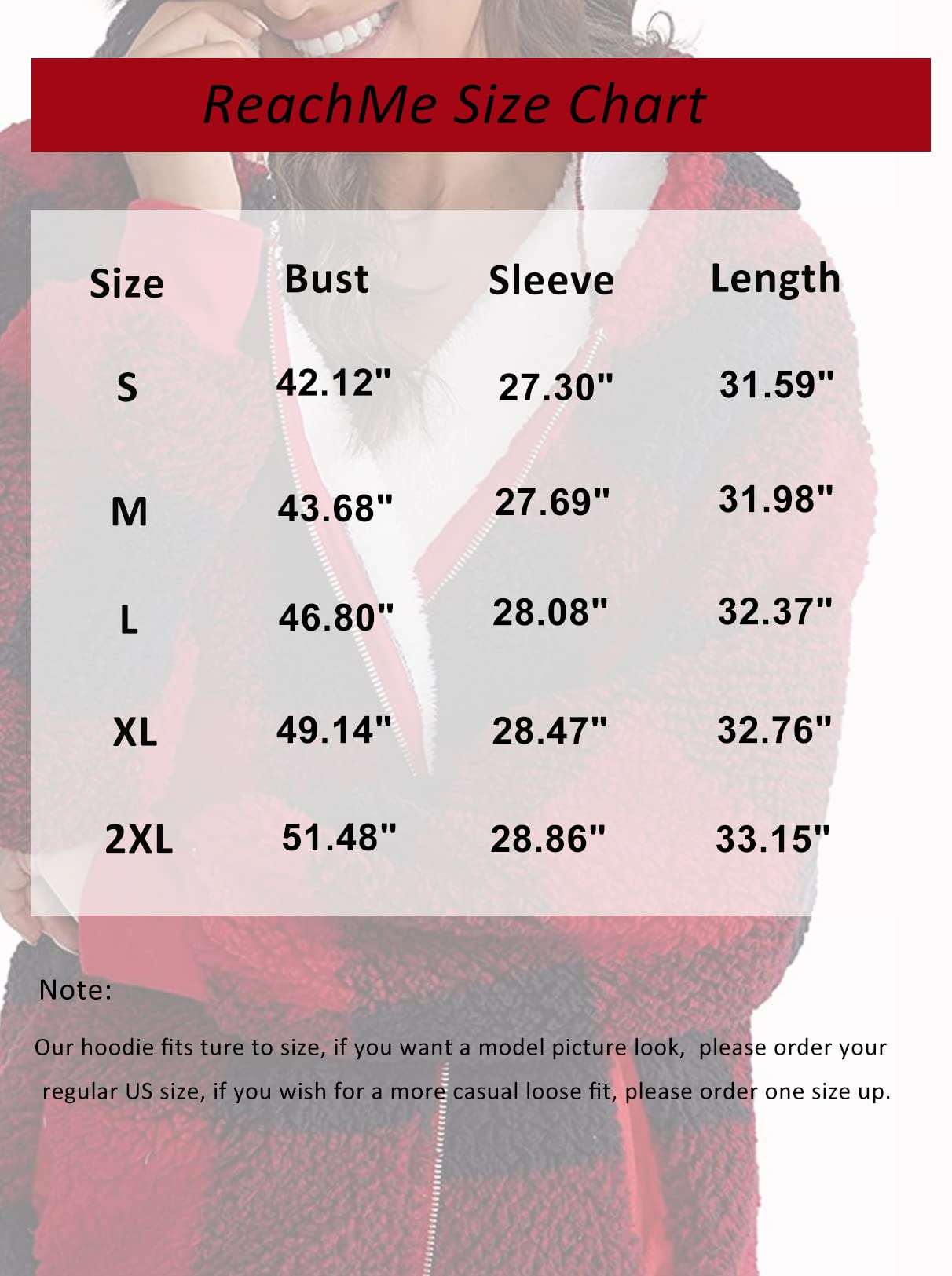 ReachMe Womens Fleece Zip Up Jacket with Pockets Oversized Long Sherpa Hoodie Fuzzy Jackets Warm Teddy Coat(02 Black,XL)