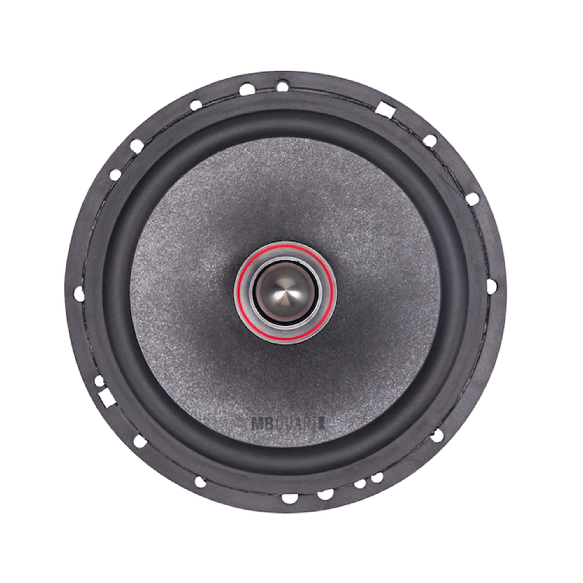 MB Quart PS1-216 Premium 2-Way Component Car Speaker System (Black, Pair) β 6.5 Inch Speaker System, 240 Watt Car Audio, 4 OHMS (Grills Included)