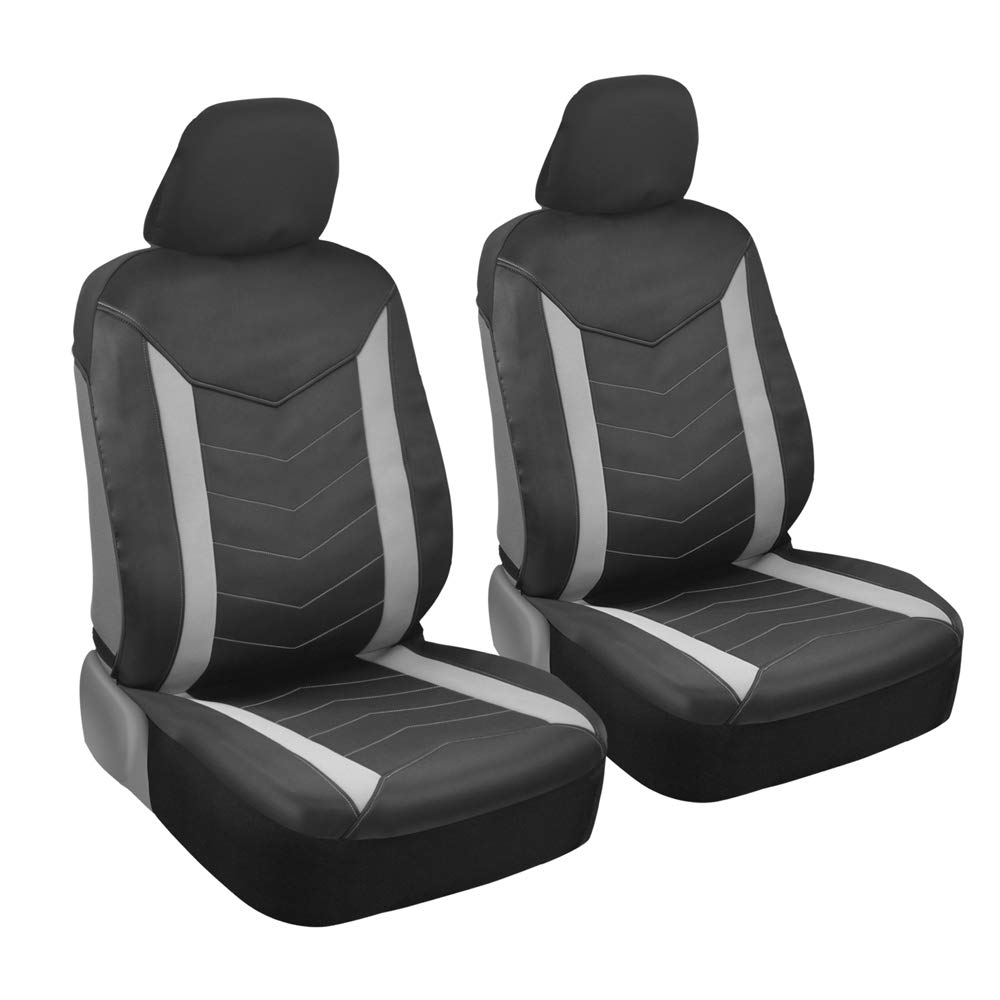 Motor Trend SpillGuard Car Seat Covers Full Set Waterproof β Neoprene Seat Protectors with Split Rear Bench, for Auto Truck Van and SUV