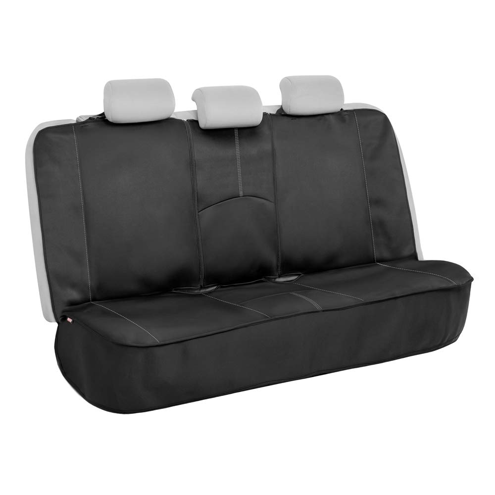 Motor Trend SpillGuard Car Seat Covers Full Set Waterproof β Neoprene Seat Protectors with Split Rear Bench, for Auto Truck Van and SUV