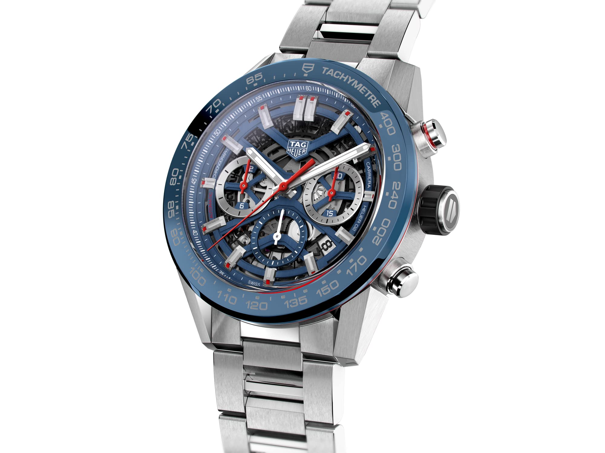 TAG Heuer Carrera Automatic Chronograph - Diameter 45 mm CBG2A11.BA0654