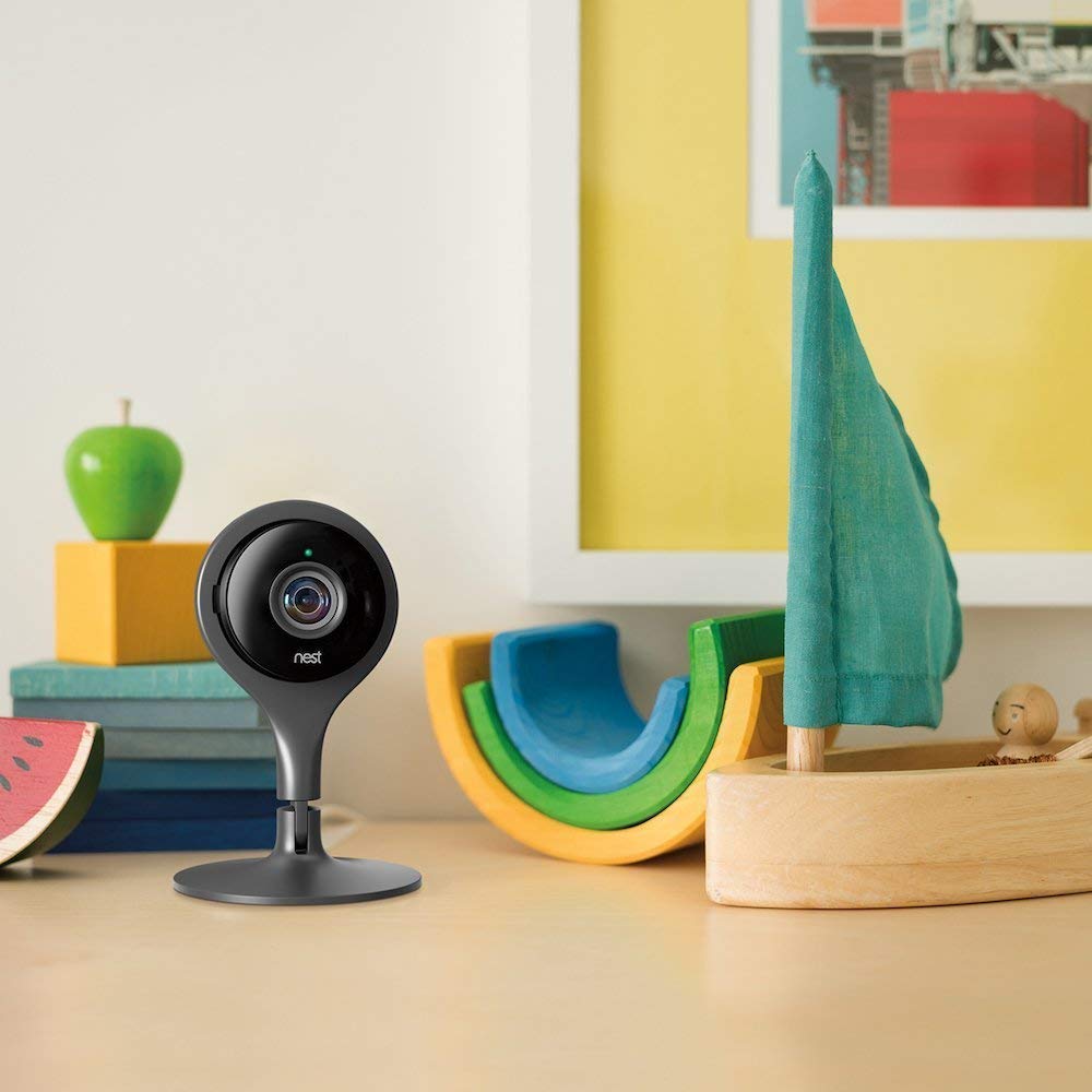 Nest Cam Security Camera 3 Pack Indoor Color: Black Style: Nest Cam Security Camera: 3 Pack, Model: NC1104US… (Renewed)
