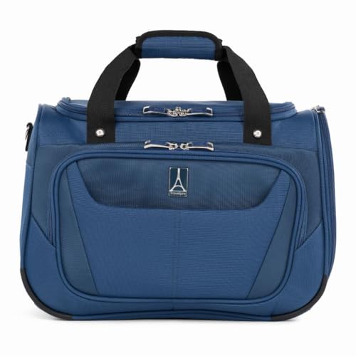 Travelpro Maxlite 5 Softside Lightweight Underseat Carry-On Travel Tote, Overnight Weekender Bag, Men and Women, Sapphire Blue, 18-Inch
