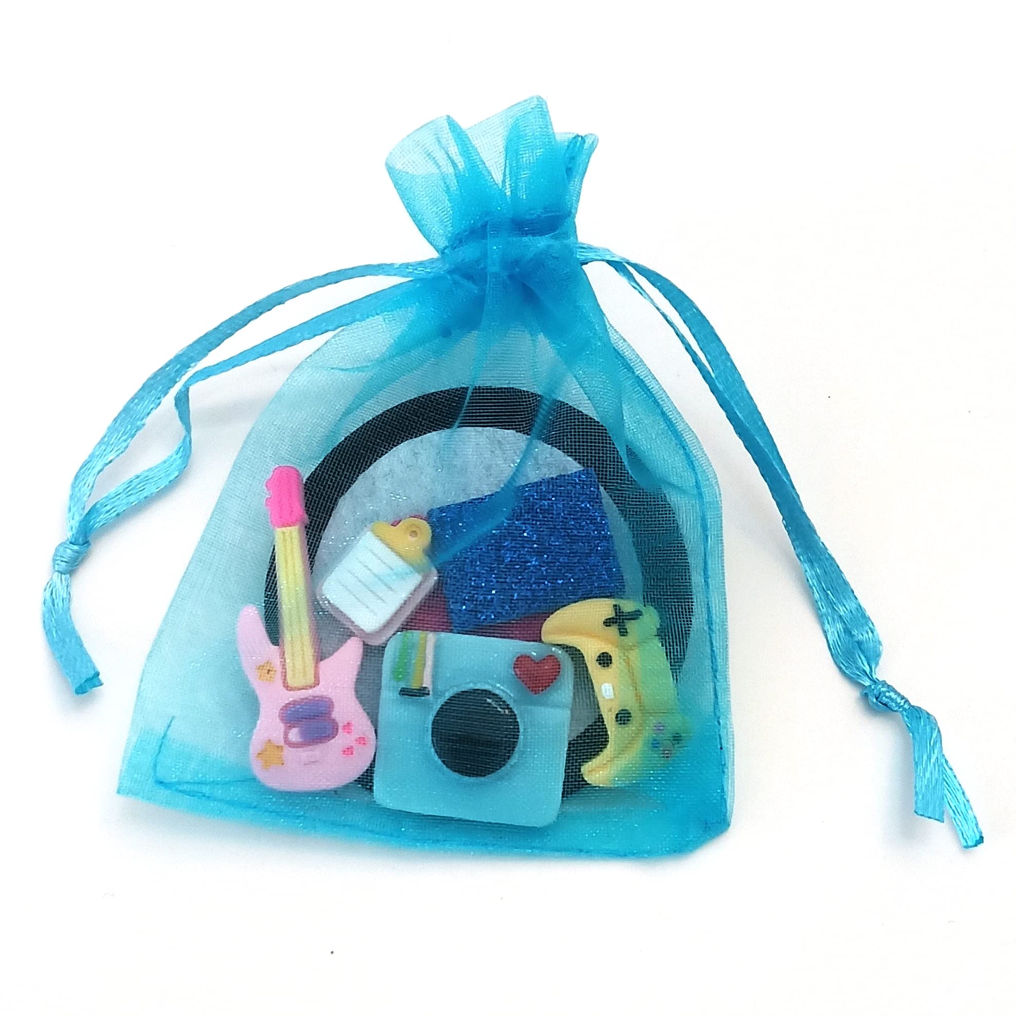 happyblockbuilder LPS Accessories Miniature Dollhouse Compatible with Littlest Pet Shop and Barbie Mixed Craft Sets Random Gift Bag Lots; Pets NOT Included (Play & Study 6pc.)