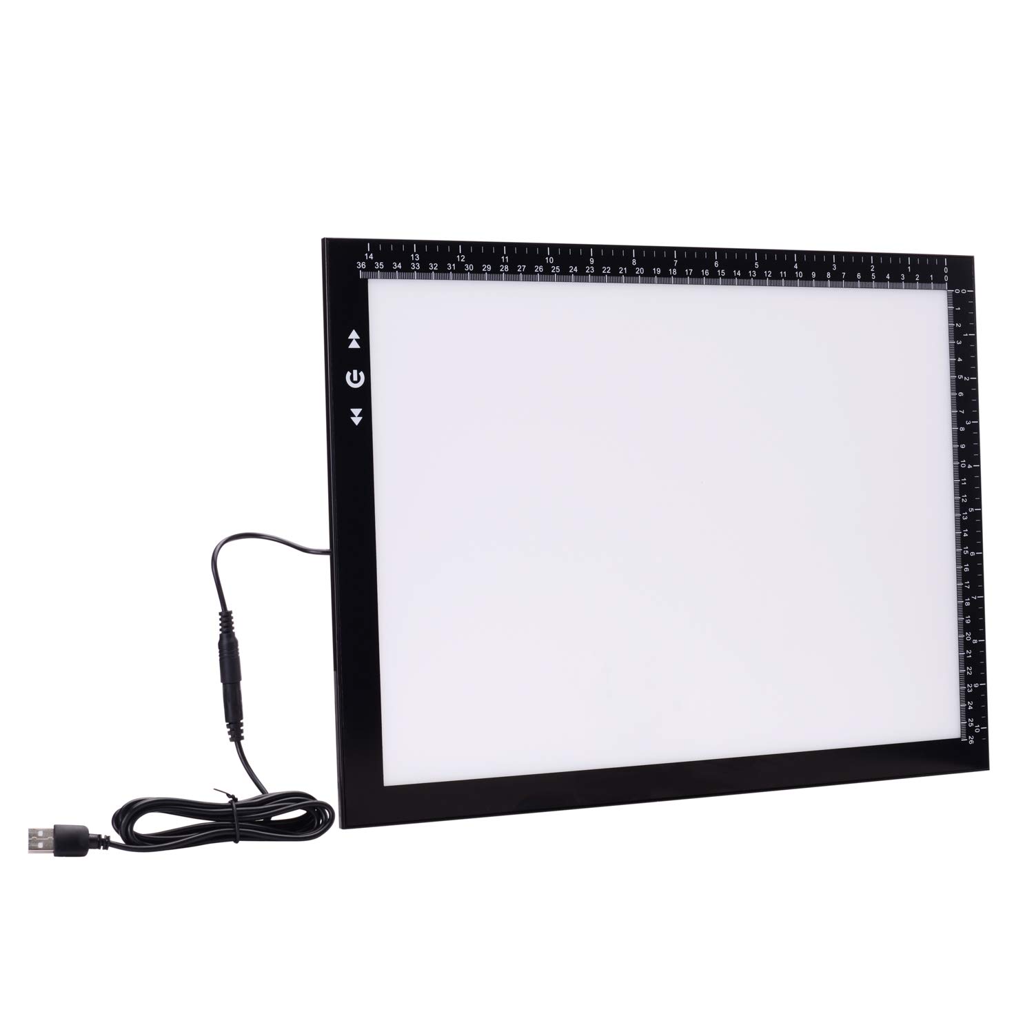 HSK B4/A3s Artist tracing Light Box Copy Table,USB Power Dimmerable 6000 Lux Lock Button Artcraft Light Pad for Tatto Drawing, Sketching, Animation,Diamond Painting