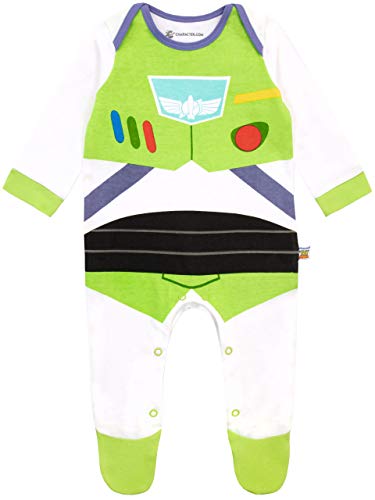 Disney Baby Boys' Toy Story Footies Buzz Lightyear Size 12M Multicolored