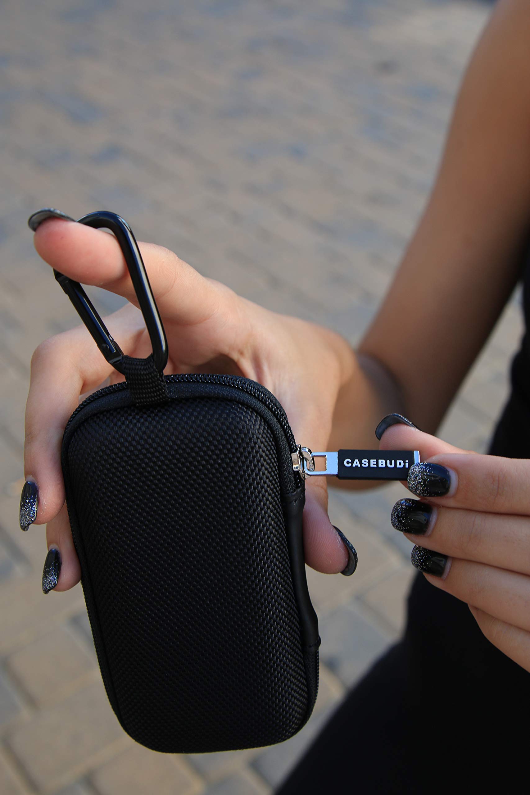 CASEBUDi Case Made for VUSE Alto and cartridges (Black)