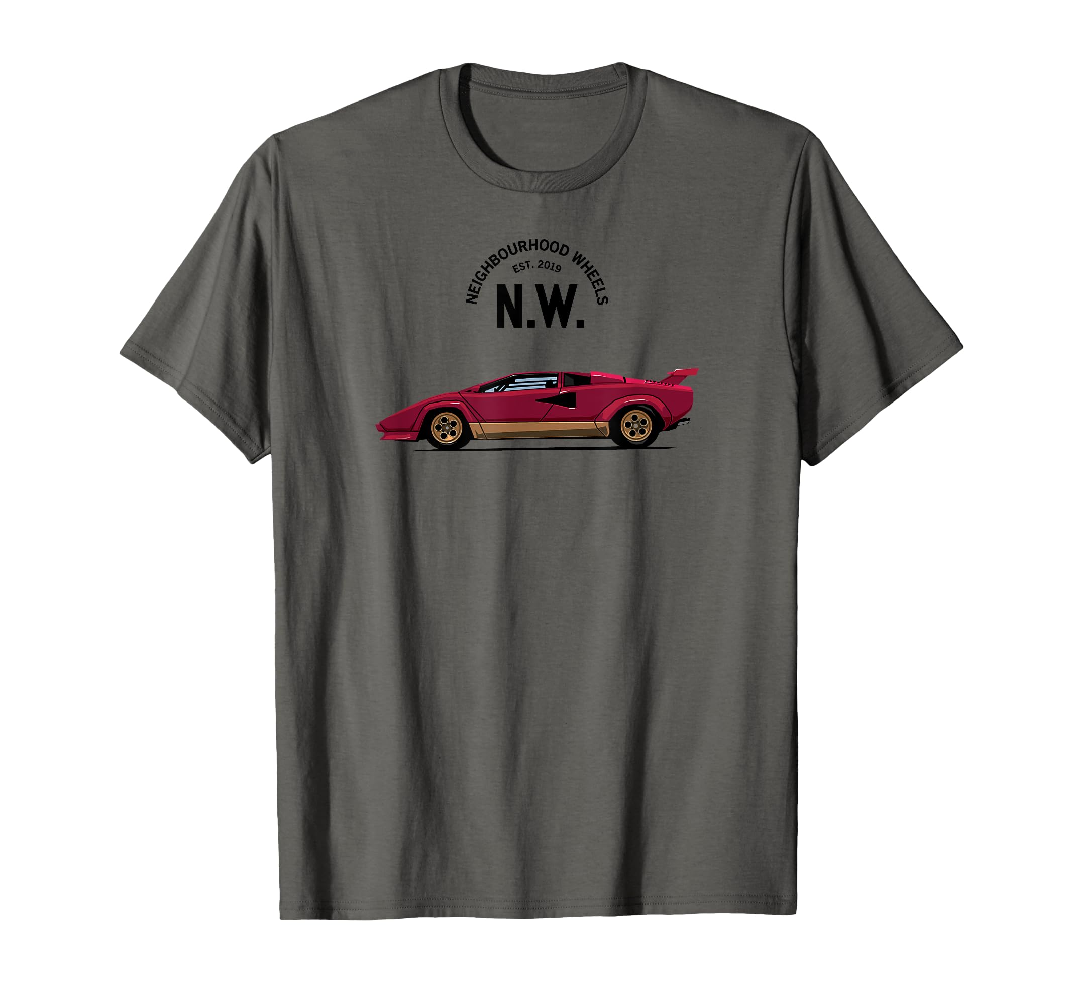 Italian Supercar 70s T-Shirt T-Shirt