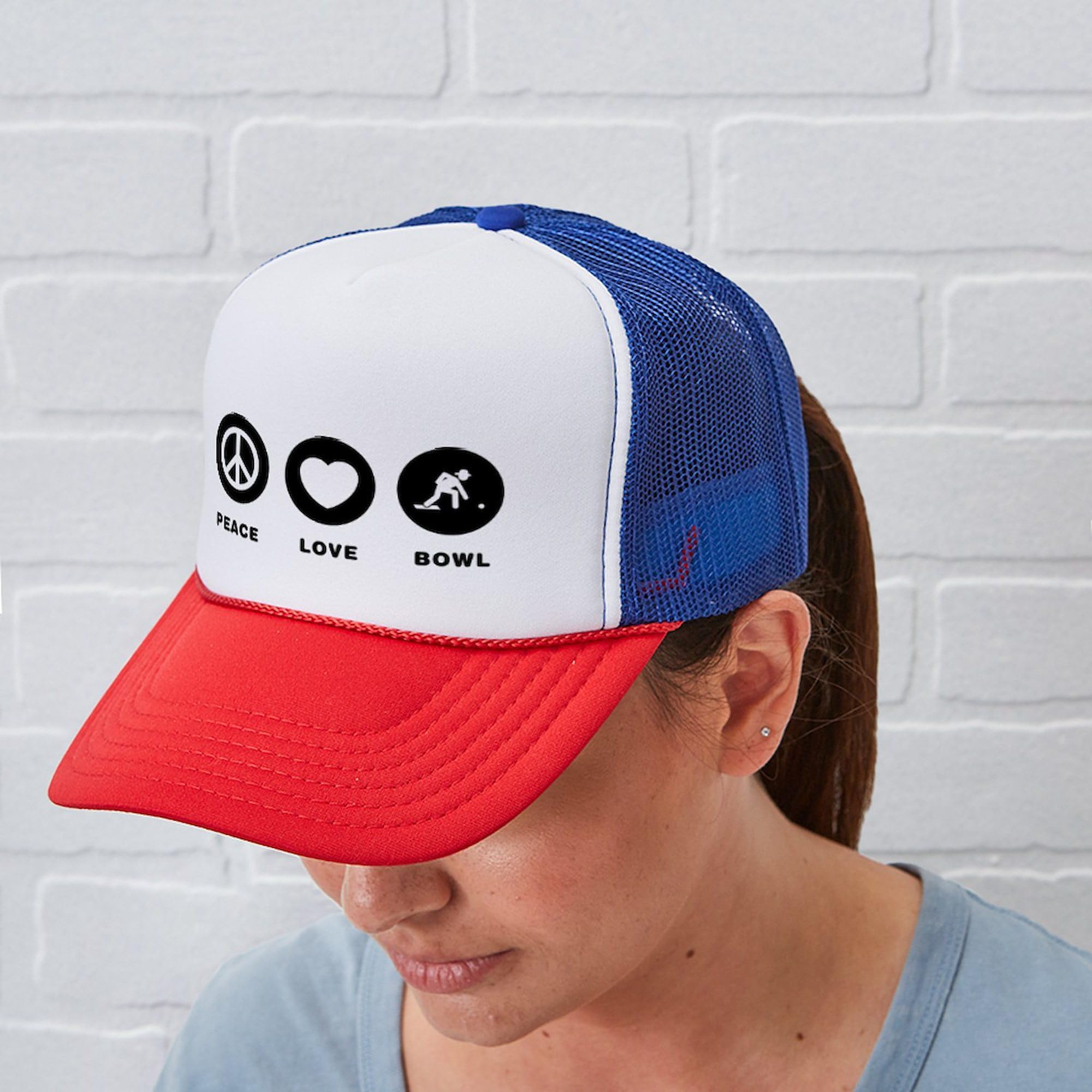 CafePress Lawn Bowl Snapback Trucker Hat