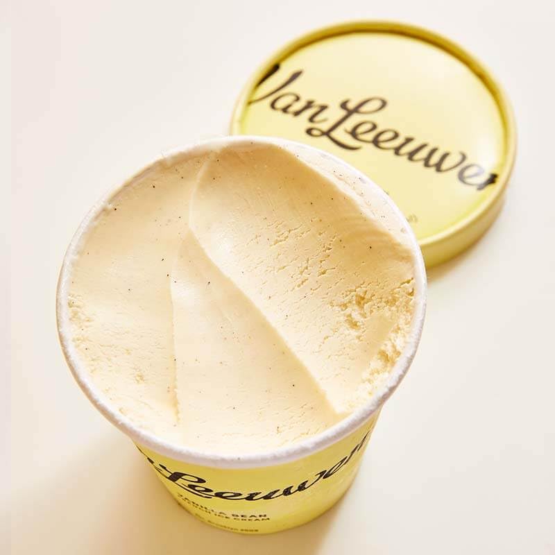 Van Leeuwen Premium Vanilla Bean French Ice Cream, 14 oz (Frozen)