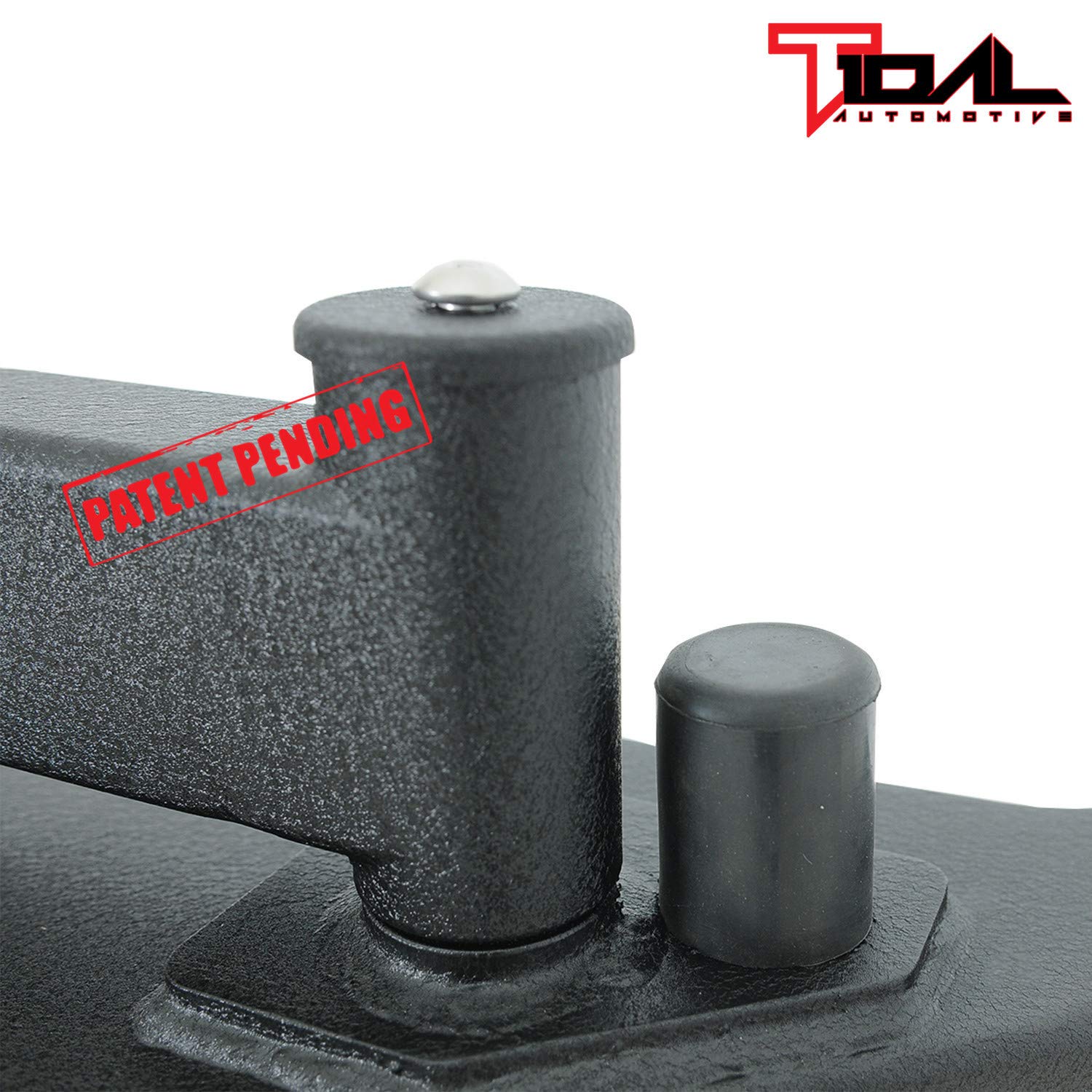 Tidal Rear Bumper with Tire Carrier & Hitch Receiver for 18-20 JL Wrangler