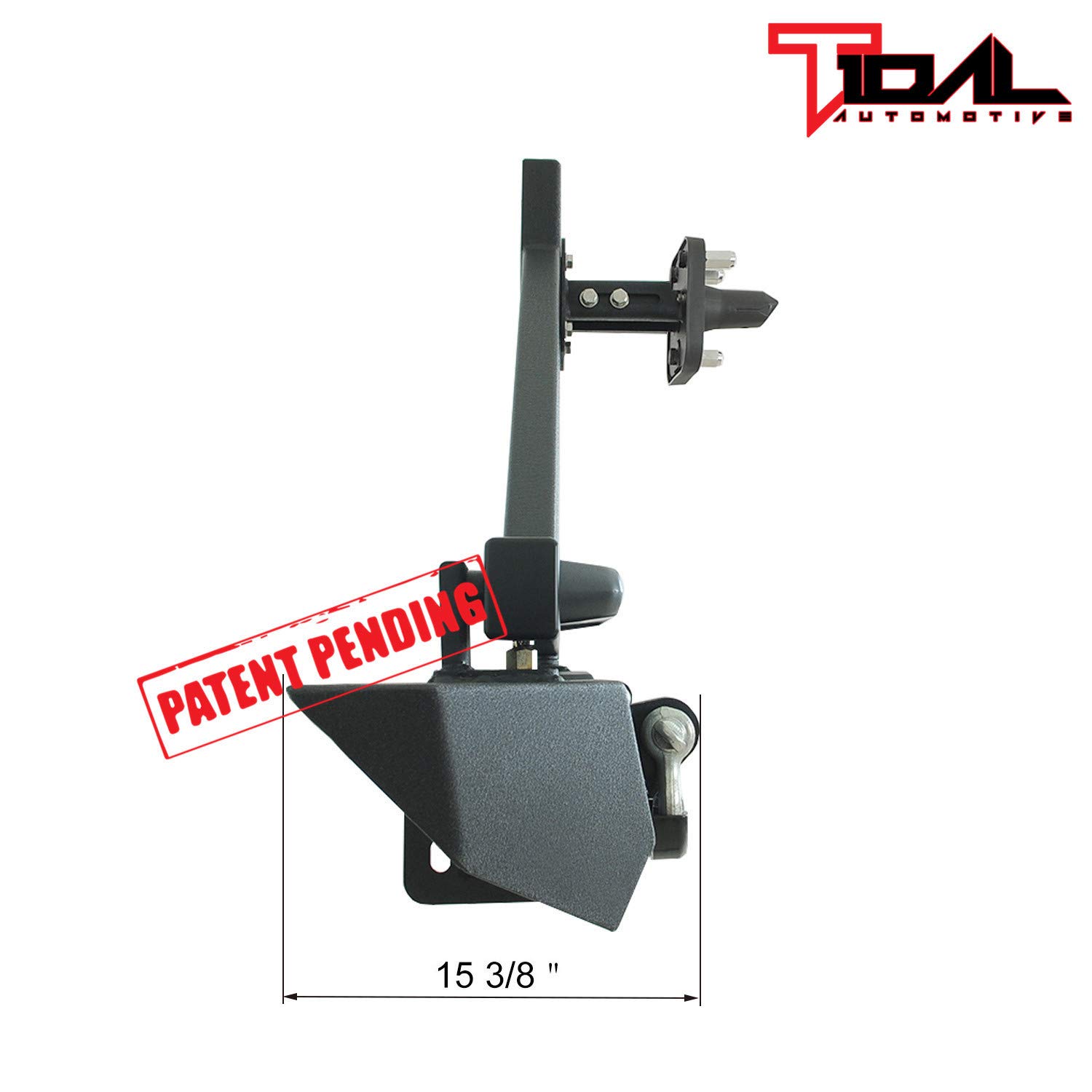 Tidal Rear Bumper with Tire Carrier & Hitch Receiver for 18-20 JL Wrangler