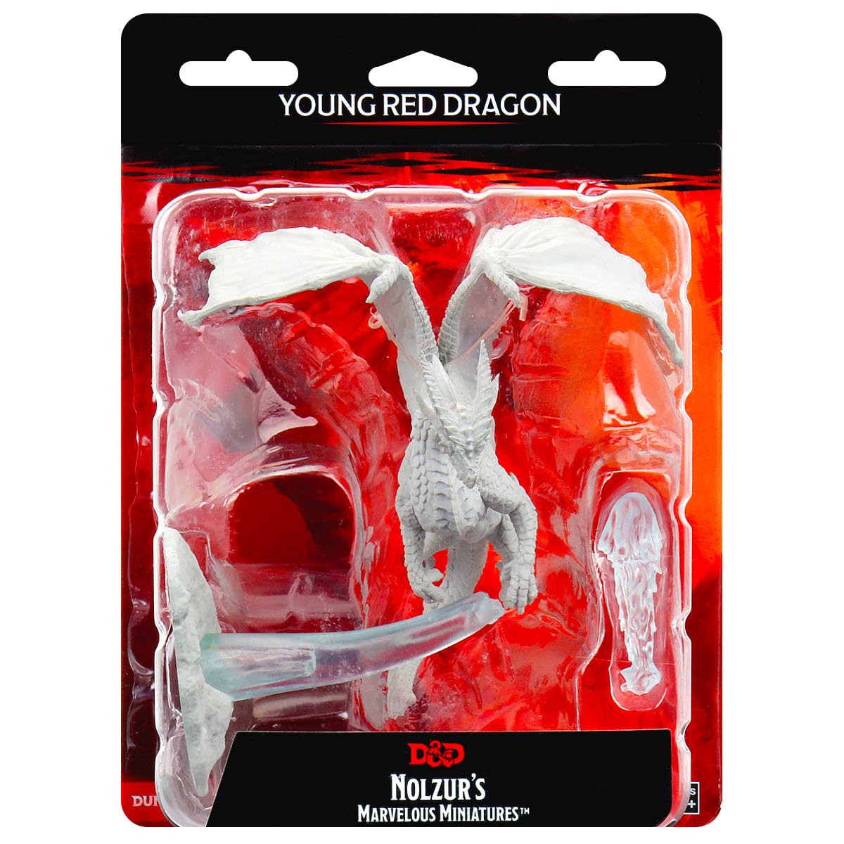 D&D Nolzurs Marvelous Upainted Miniatures: Wave 11: Young Red Dragon