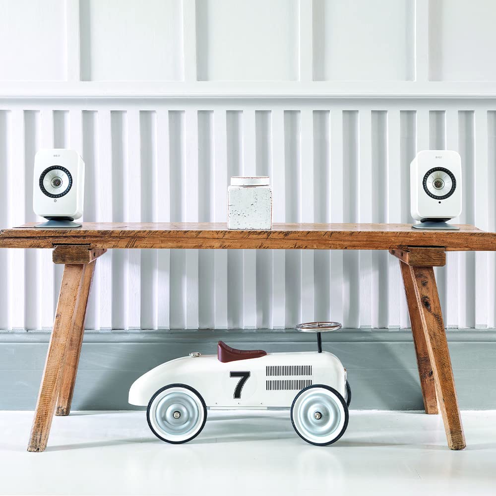 KEF Lsx Desk Pad (Silver, Pair)