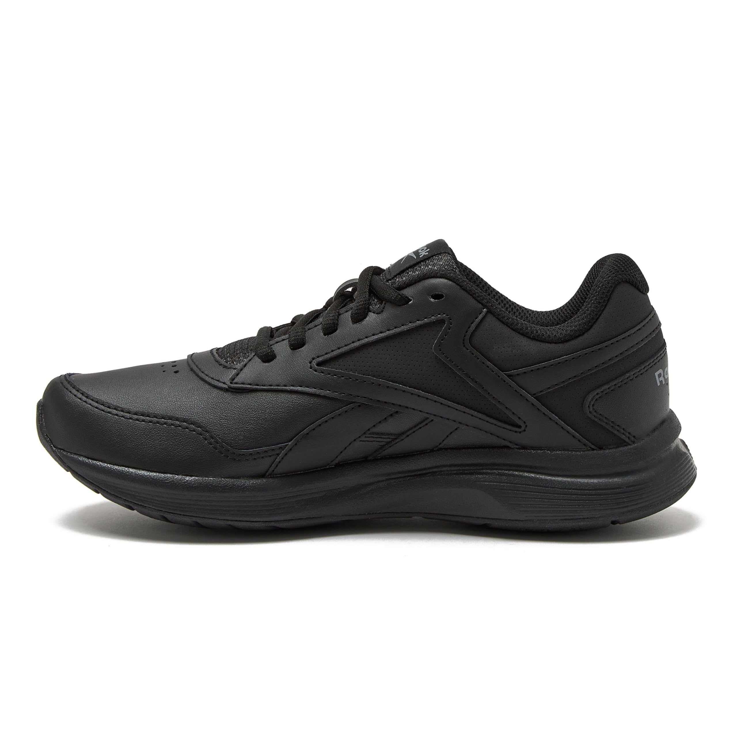 Reebok Women's Ultra 7 DMX Max Walking Shoes, Athletic White Sneakers, Black/Cold Grey/Collegiate Royal, 10