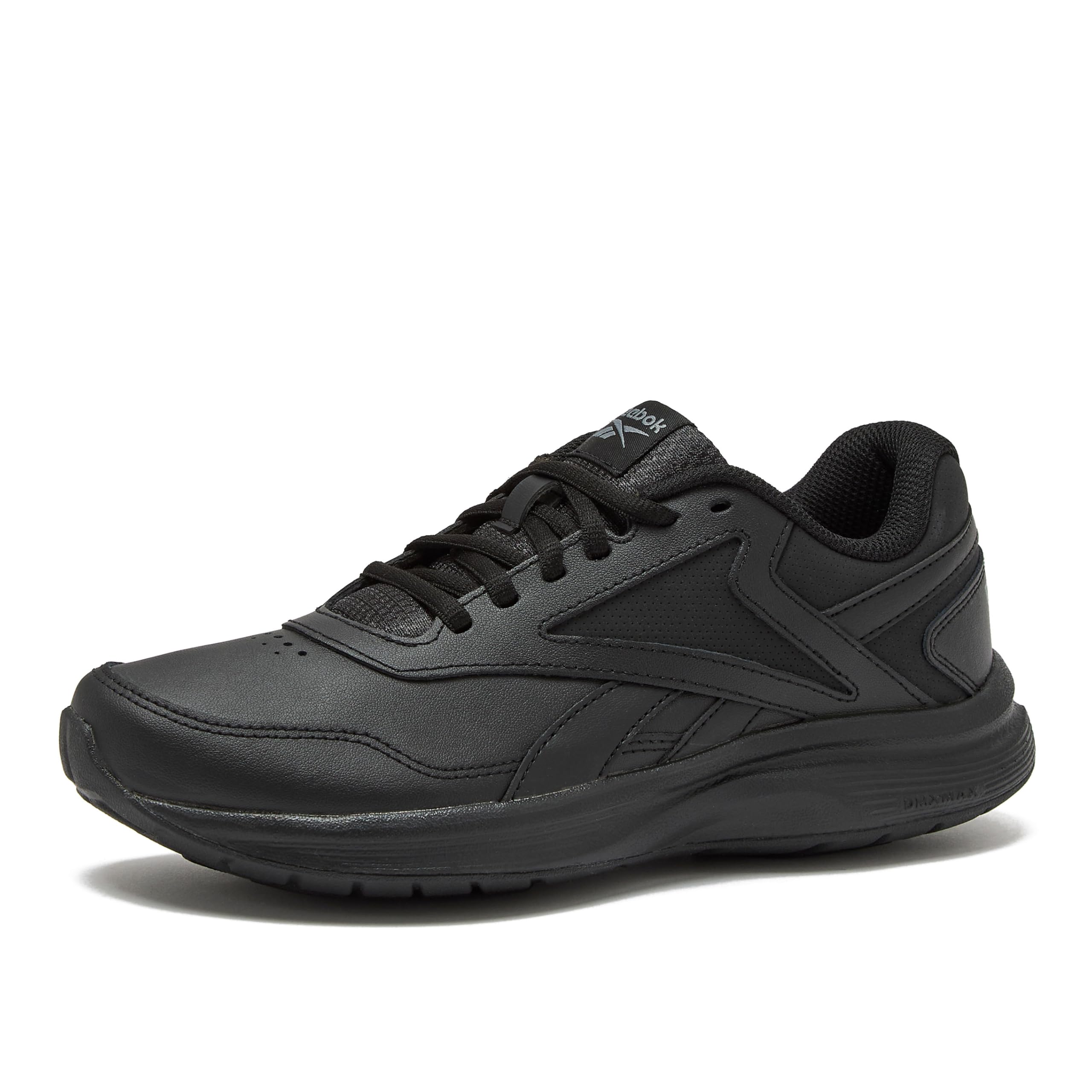 Reebok Women's Ultra 7 DMX Max Walking Shoes, Athletic White Sneakers, Black/Cold Grey/Collegiate Royal, 10