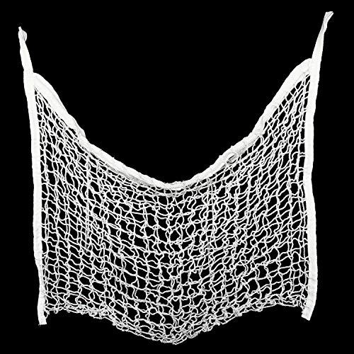 Homend Full Day Slow Feed Hay Net Bag Horse Feeding Large Feeder Bag with Small Holes Feed Horse for Two Days Reduces Horse Feeding Anxiety and Behavioral Issue (35.5" Length x 23.6" Width)