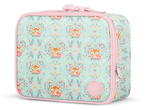 Simple Modern Kids Lunch Box for Toddler | Reusable Insulated Bag for Girls, Boys Meal Containers for School | Hadley Collection | Fox and the Flower