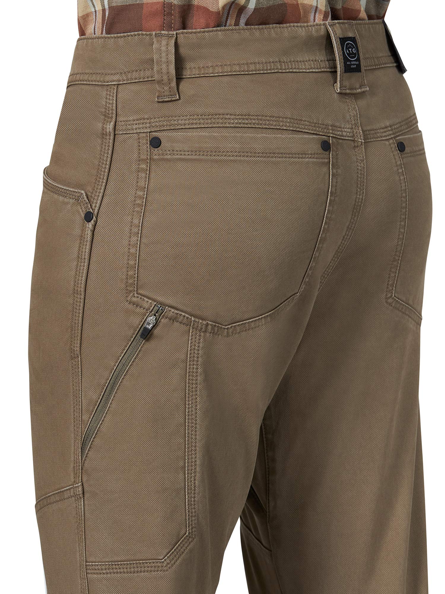 ATG by Wrangler mens Reinforced Utility Pants, Morel, 32W x 32L US