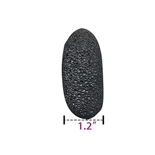 TOUGS Pumice Stone for Feet, Hard Skin Callus Remover and Scrubber, Callus Remover Foot Scrubber Home Pedicure Exfoliation, 4 Pack