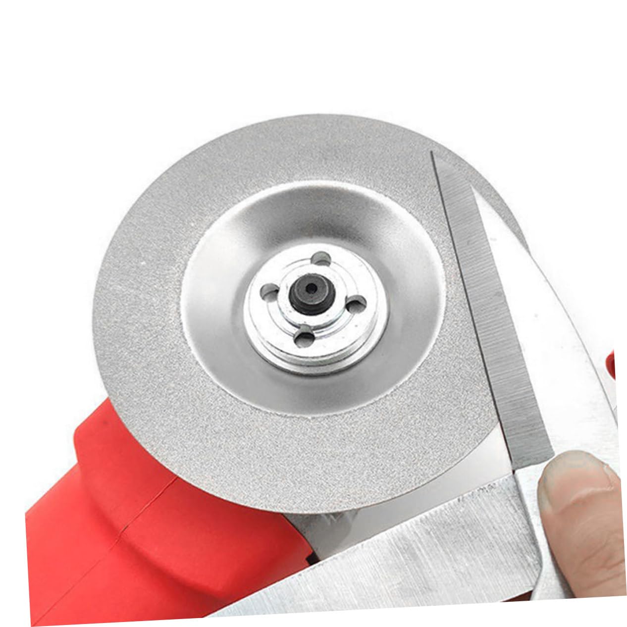 CHILDWEET 2pcs Grinding Blade Diamond Sharpener Stone Sharpening Wheel Diamond Sharpener Tool Electric Sharpener Diamond Sharpeners for Knives Kitchen Sharpen The