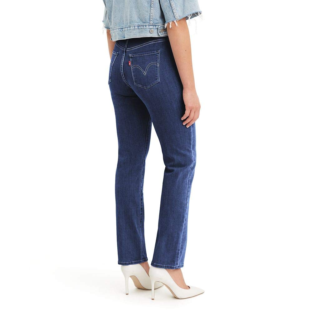 Levi's Women's Classic Straight Jeans, Lapis Dark Horse, 29 (US 8) R
